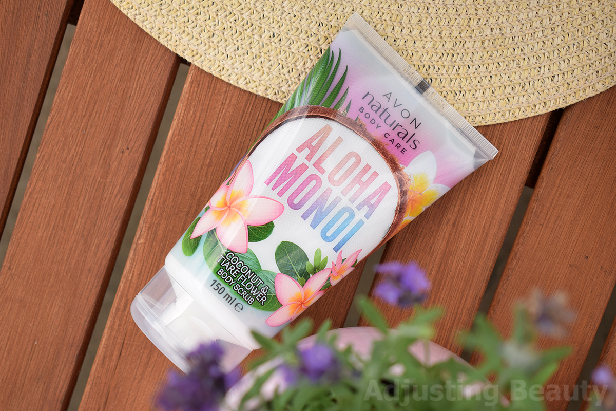 Review: Avon Naturals Aloha Monoi Coconut & Tiare Flower - Scrub ...