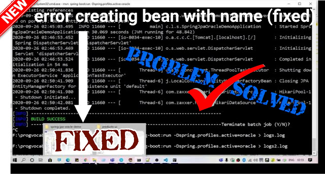 {100% fixed} error creating bean with name (solved) - Tech2wire {100% fixed} error creating bean with name (solved) - Tech2wire