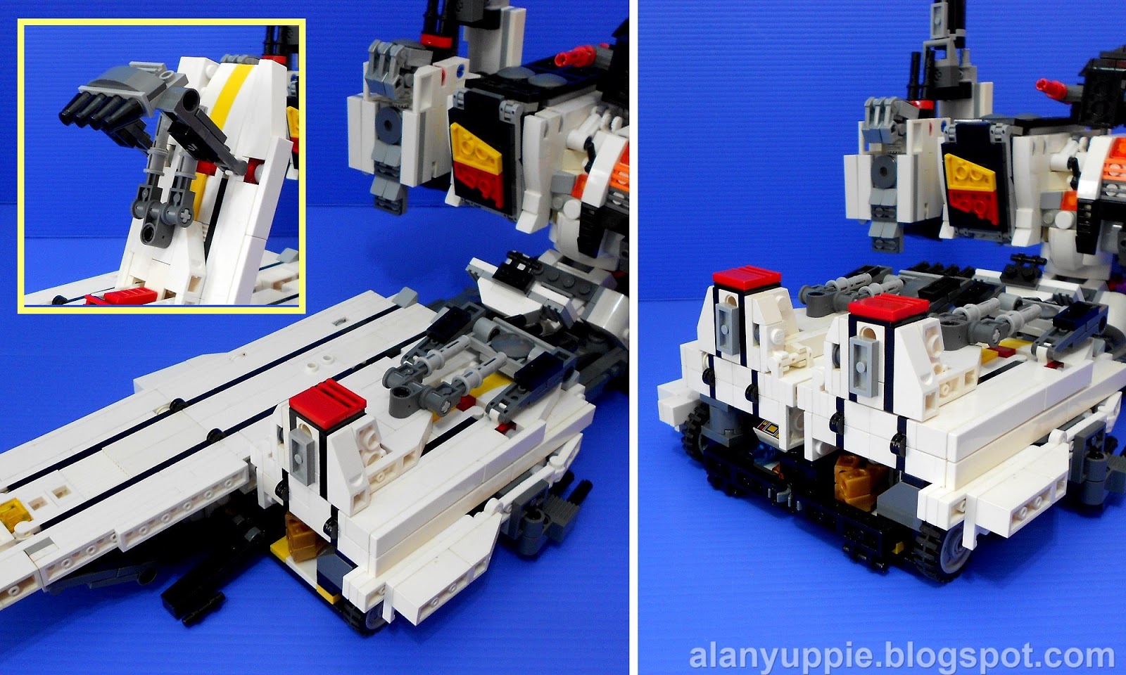 Alanyuppie's LEGO Transformers: LEGO Metroplex: Part 2 of 3: Robot Mode