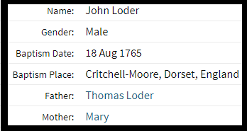 Our Loader & Northover Family Trees from Dorset, England.: PART 1 ...