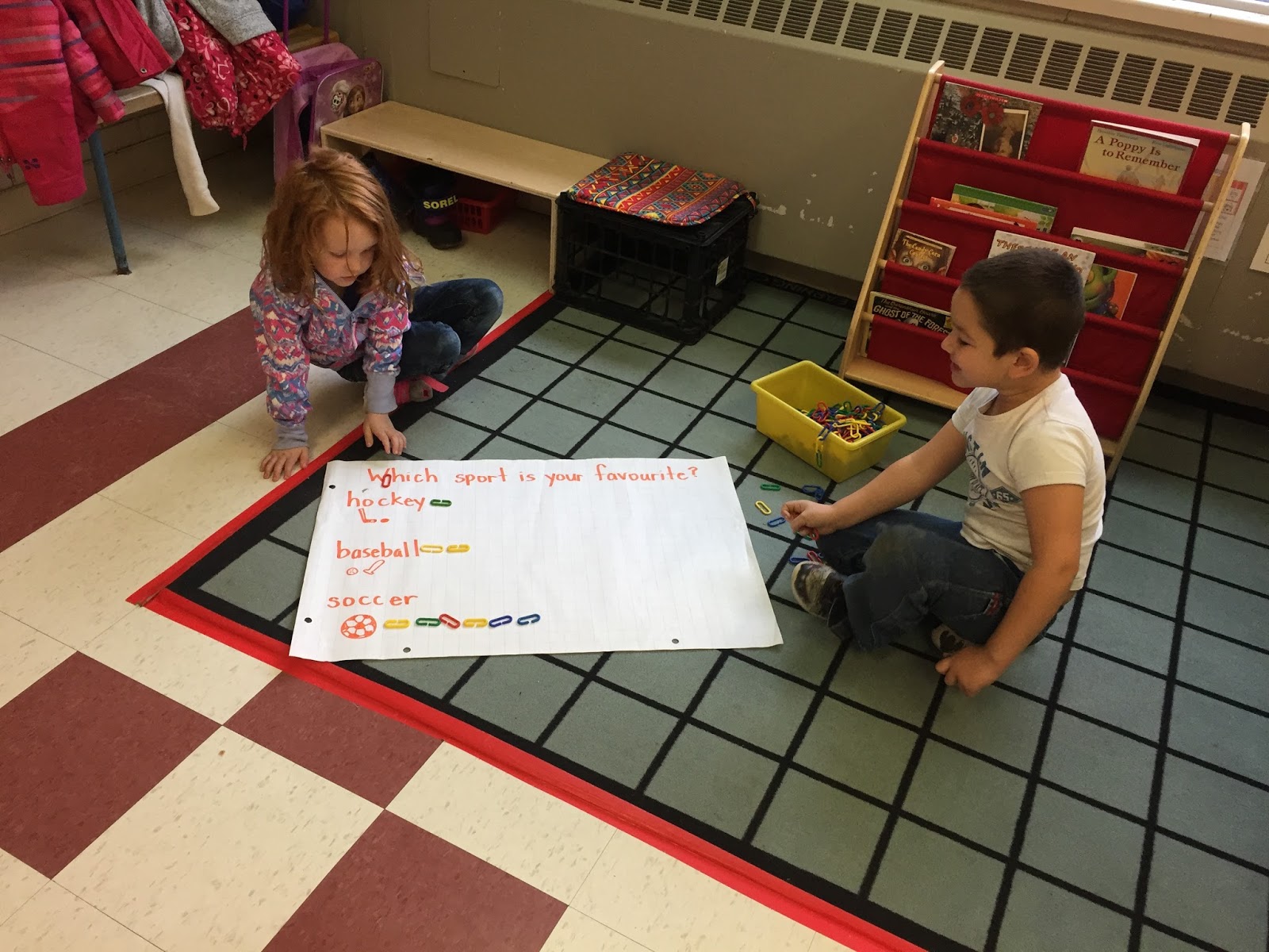 Mrs. Burguete's Grade One Class Blog: Making Concrete Graphs