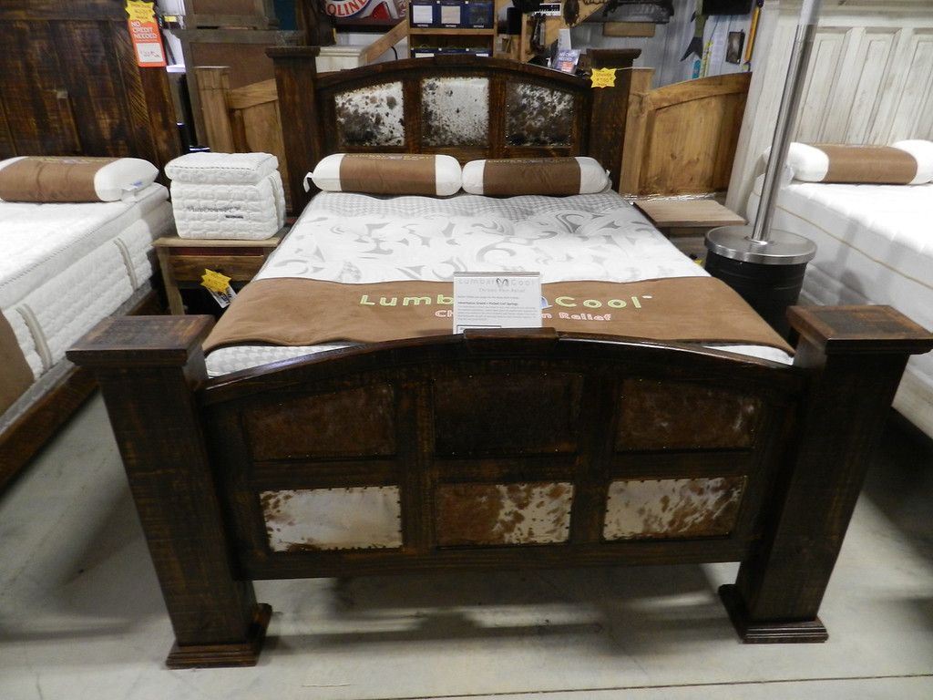 What's What, News Blogger!: Genuine Cowhide - Rough Cut Bedroom ...