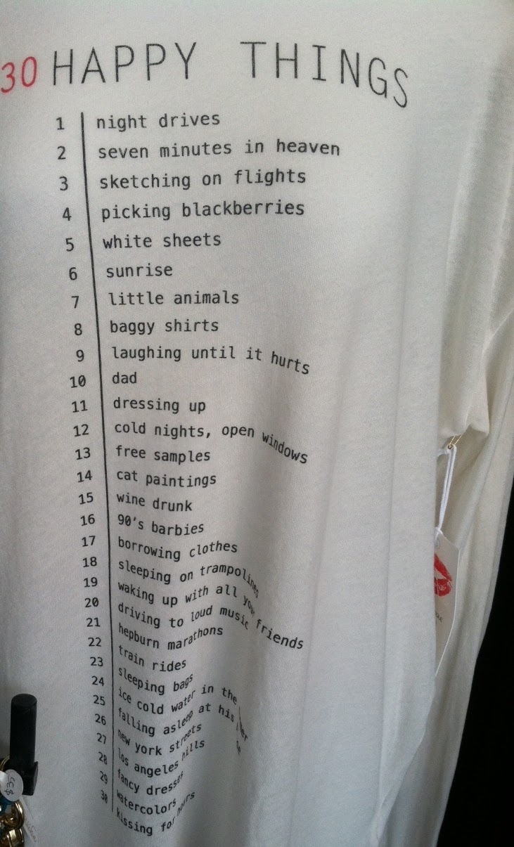 Healthy, Happy...Holy Crap! Blonde And Thinking.: 30 Happy Things as ...