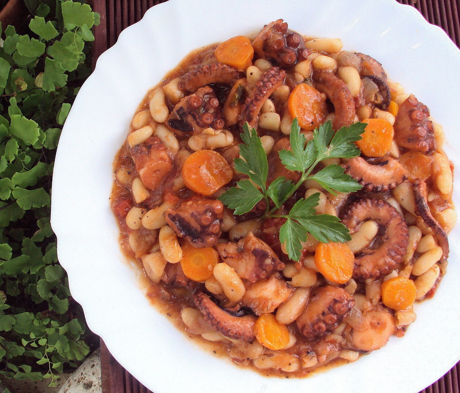 Nárwen's Cuisine - Sabores do Mundo : Feijoada de Polvo