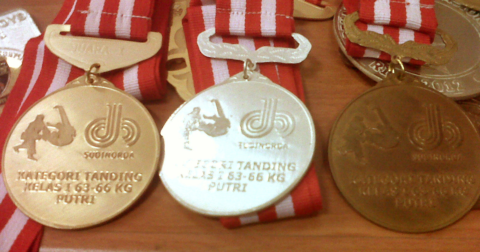 Logo Medali: MEDALI EMAS PERAK PERUNGGU