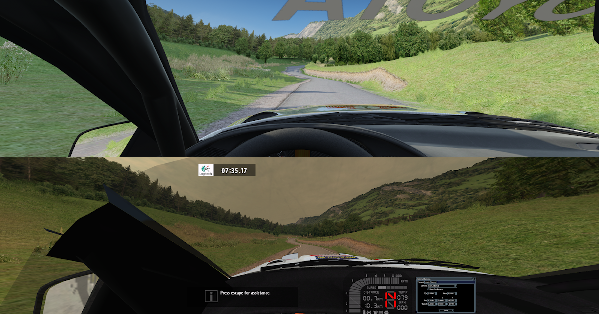 Vileska Simracing Mods: RBR FOV-calculation