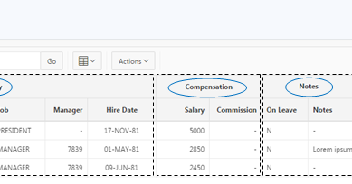 Oracle APEX Books: Grouping Columns in Oracle APEX Interactive Grid