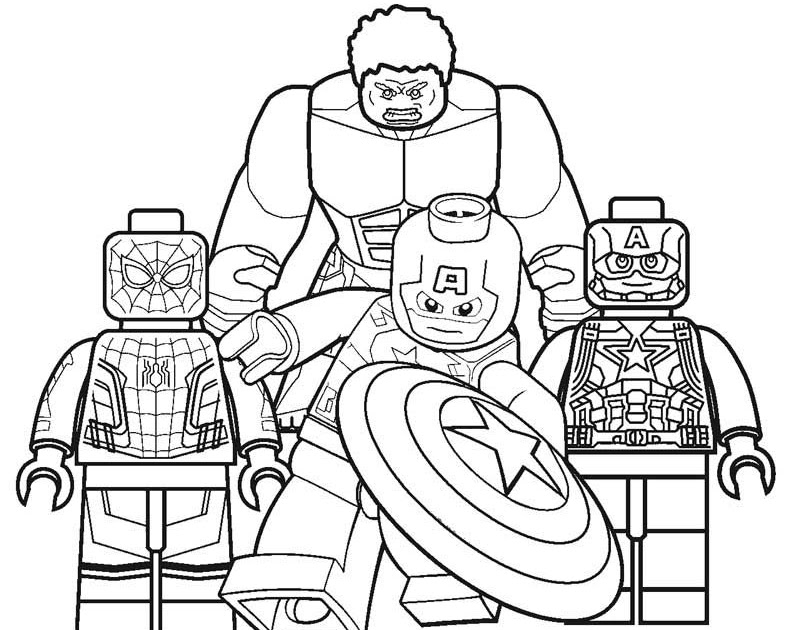 Lego Coloring Page ~ Coloring Print