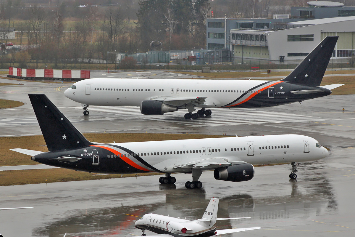 Eastwings: B-767-36N ER + B-757-256 * Titan Airways * G-POWD + G-POWH