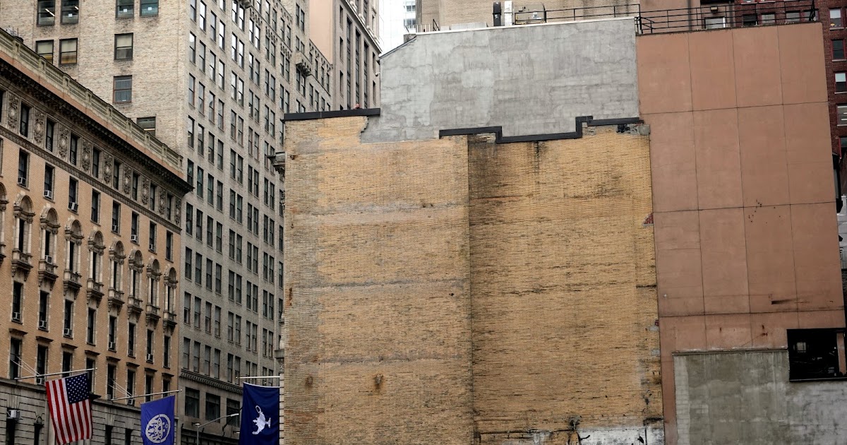 Tofu Photography: A vacant building lot hemmed in by buildings and ...