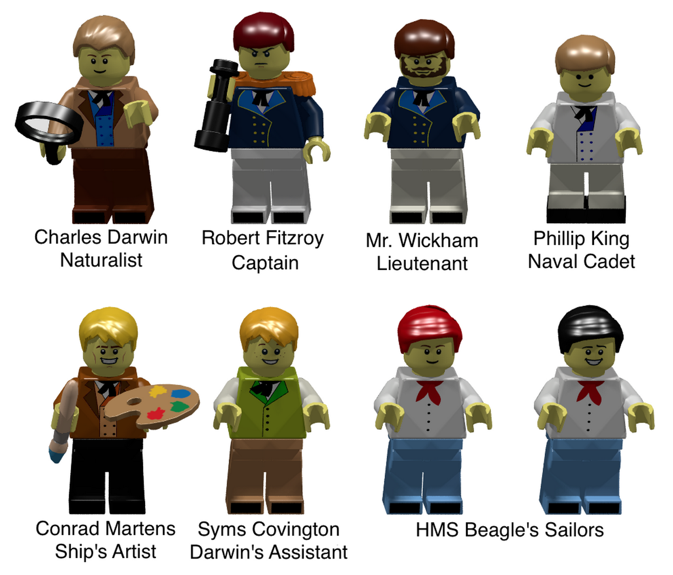The Cabbages of Doom: A lego HMS Beagle for Darwin Day