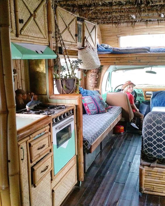 Dreamy Rattan Motor Home Conversion | From Moon to Moon | Bloglovin’