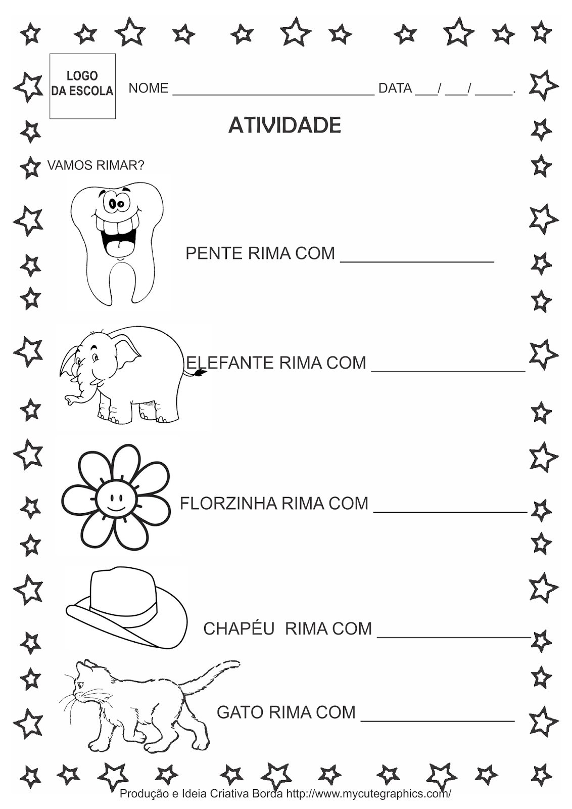 EDUCASIM: ATIVIDADES COM RIMAS
