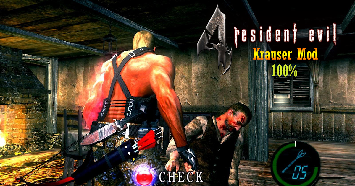 Resident Evil 4 Krauser Mod 100% ~ Mod Resident Evil Indonesia