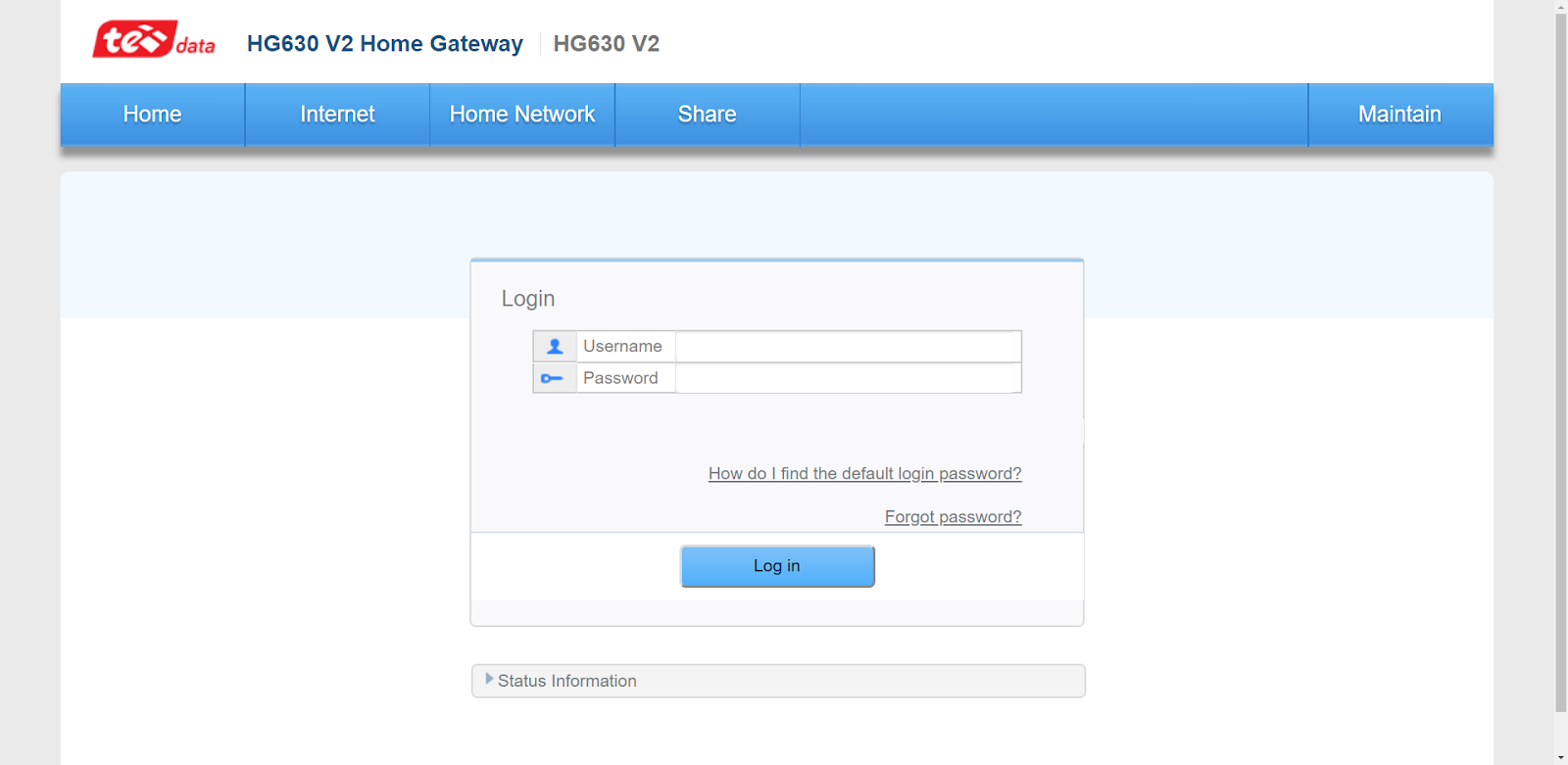 شرح اعدادات راوتر تى اى داتا بالكامل te data router zxhn h108n v2.5 بالصور