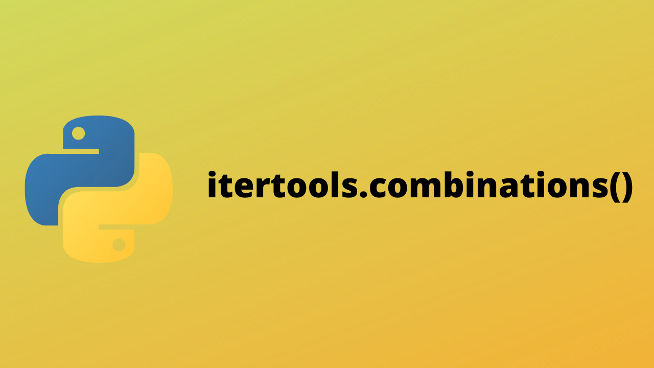 HackerRank itertools.combinations() solution in python