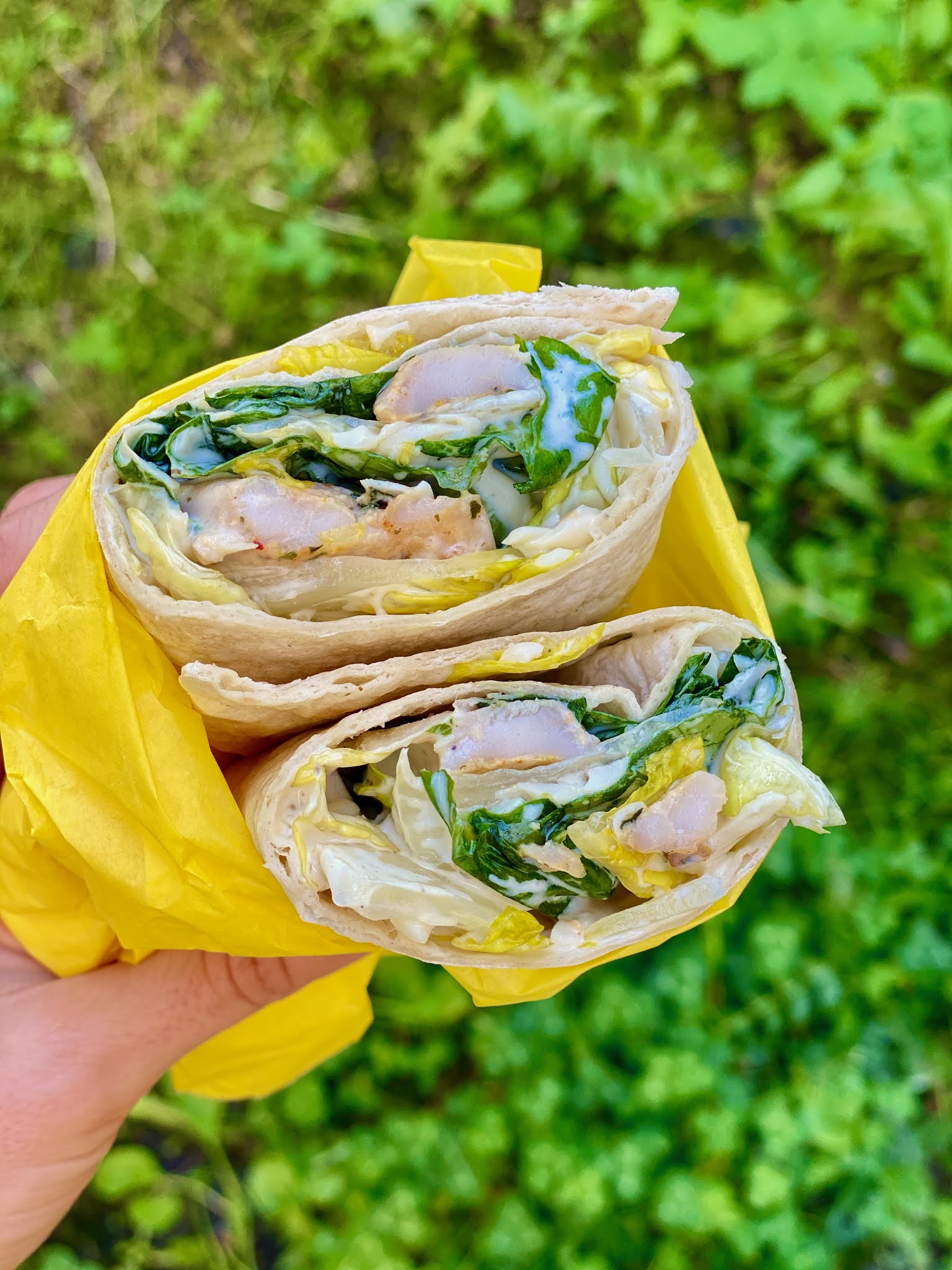 Silja, Food & Paris: Caesari wrap kanaga