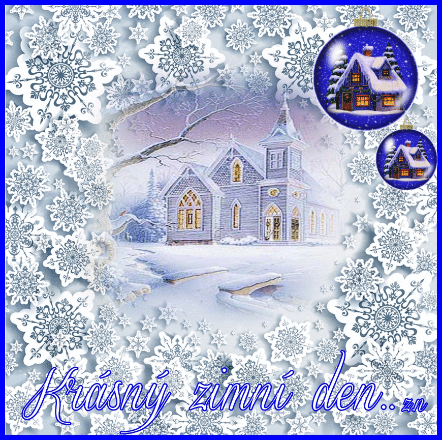 ZDENÍK TĚ VÍTÁ NA BLOGU 1: Zima