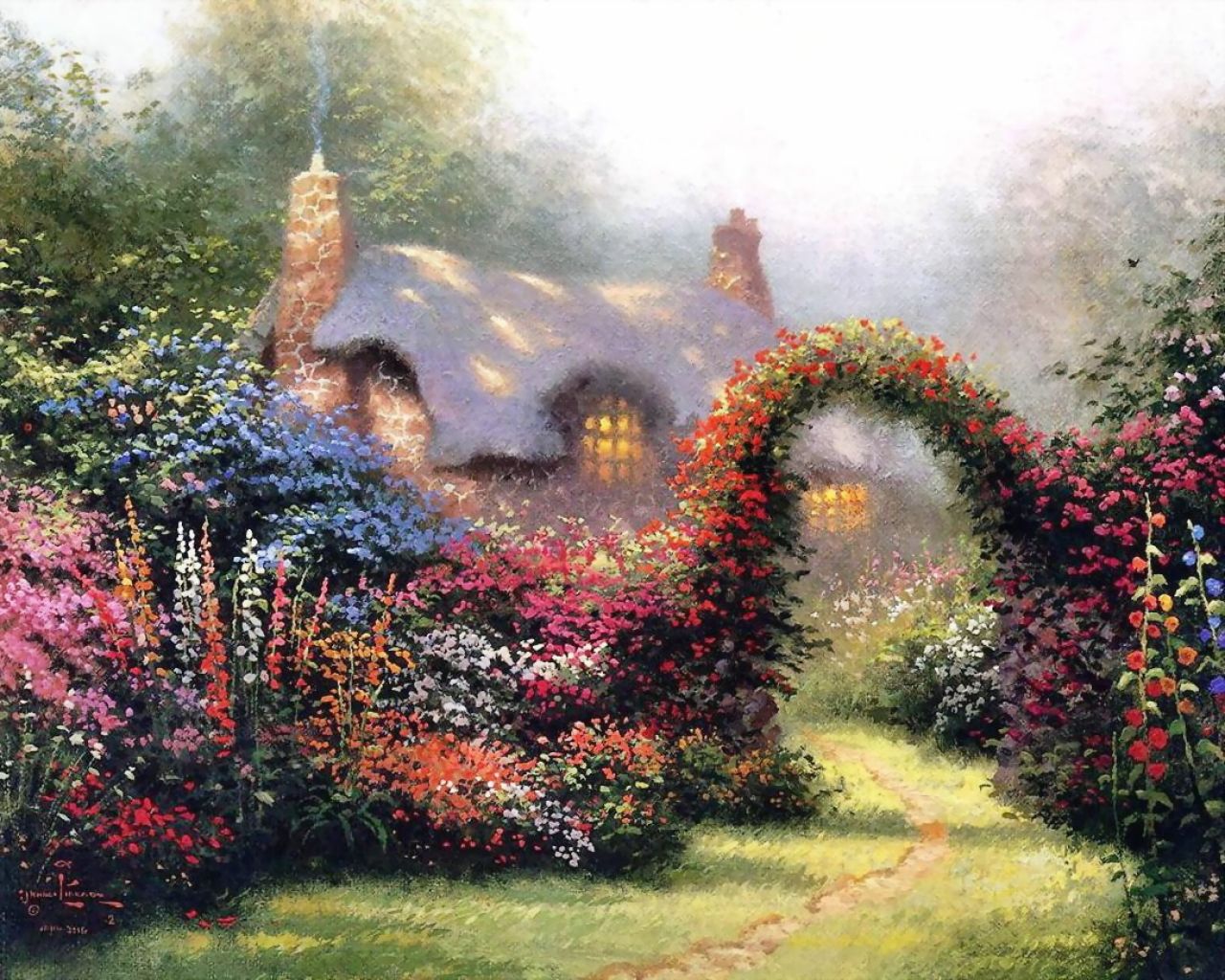 SIMBOLOGÍAS: Thomas Kinkade