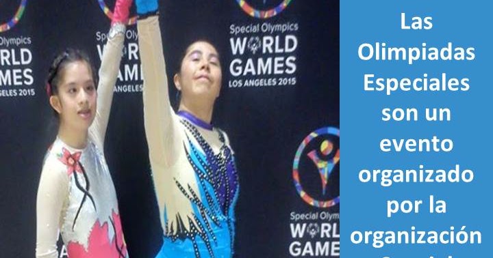 PERSONAS SORPRENDENTES: CREACIÓN DE OLIMPIADAS ESPECIALES