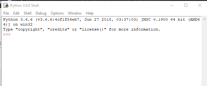 Interactive and script mode in python.