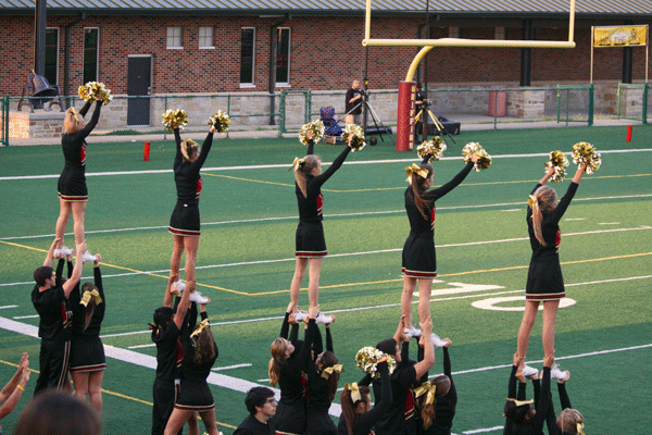 Winnetonka Cheer: Winnetonka Friday Night Football Games