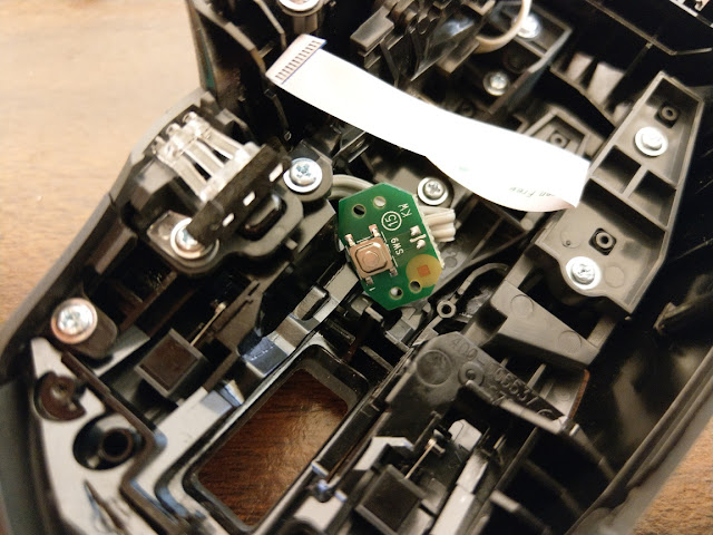 滑鼠 更換按鍵、拆解: 羅技 Logitech MX Master 2s 無線滑鼠 拆解 & 按鍵更換 歐姆龍 D2F-01F 微動開關 ...