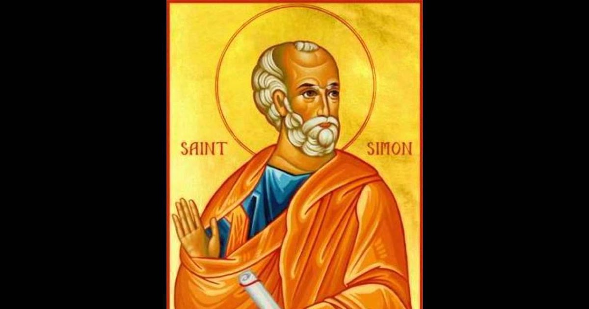 Saint October 28 : St. Simon the Apostle - Known as the Zealot and ...