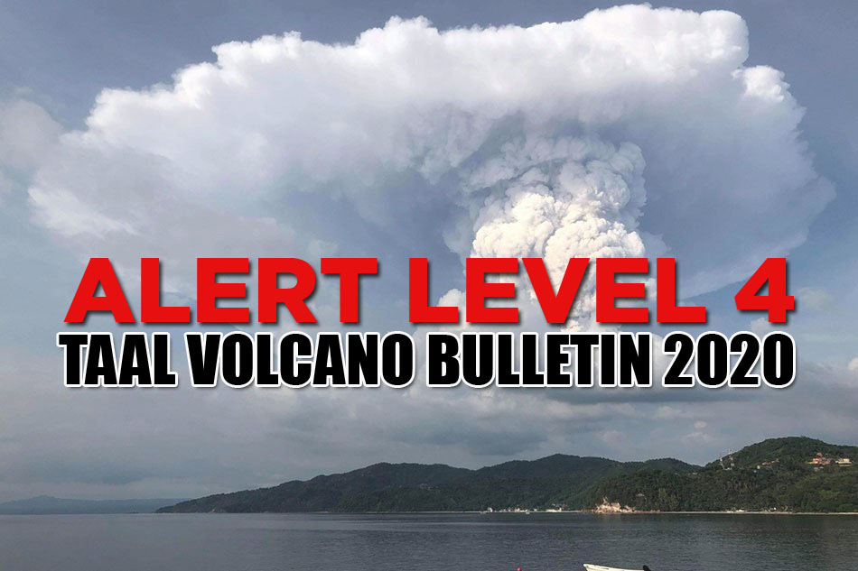 TAAL VOLCANO BULLETIN 25 January 2020 08:00 A.M. - PH Trending