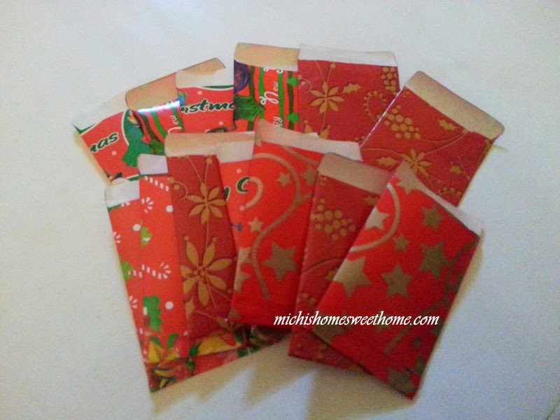 Michi Photostory: DIY Christmas Envelopes