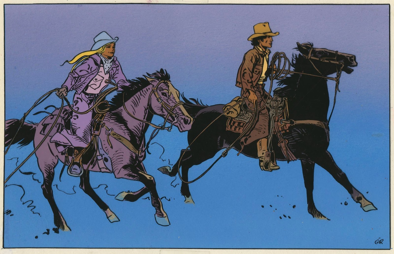 Blueberry, uma Lenda do Oeste: “Blueberry” - Portfolio Éditions Gentiane