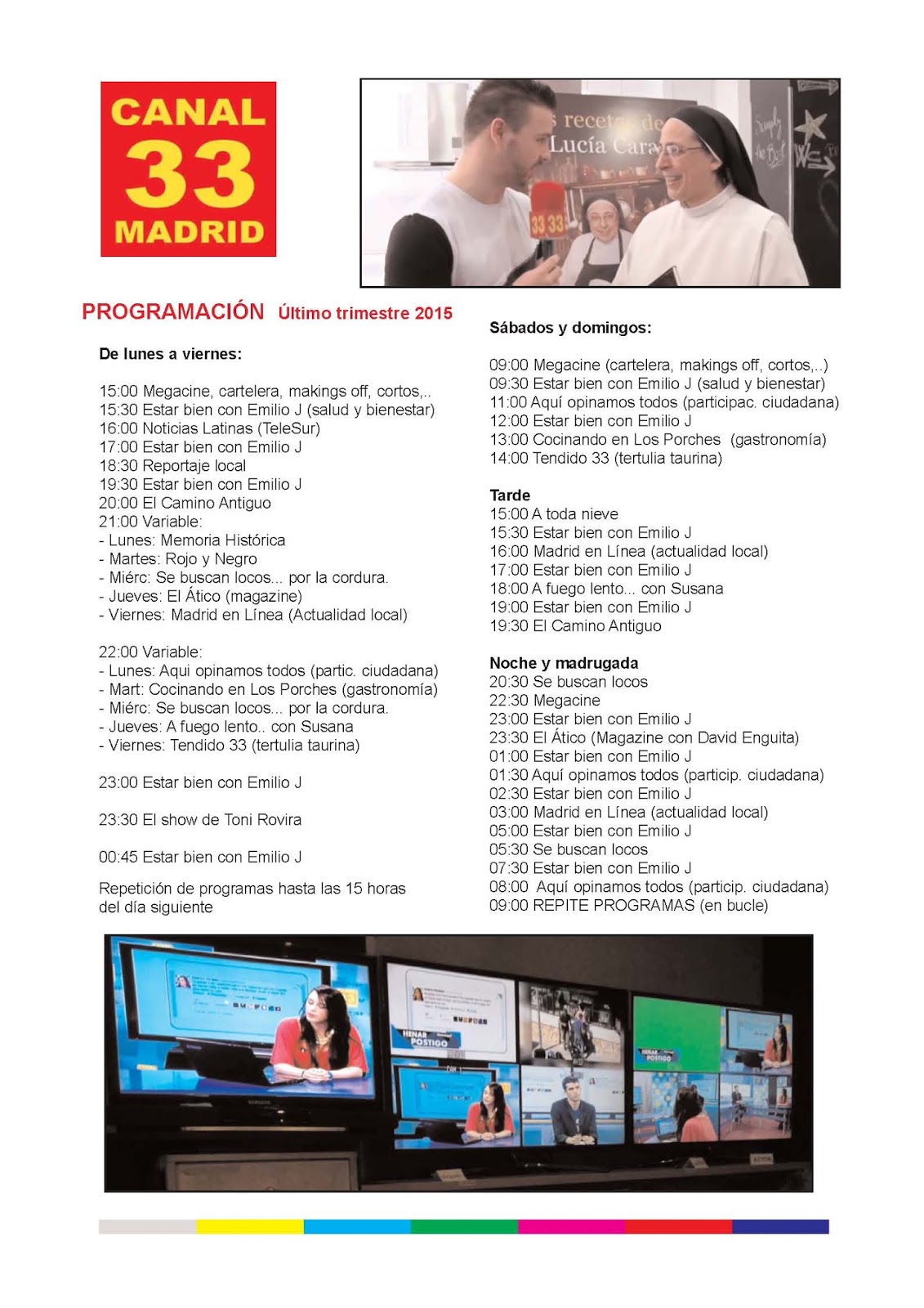 Canal 33 Madrid - Wikipedia, la enciclopedia libre