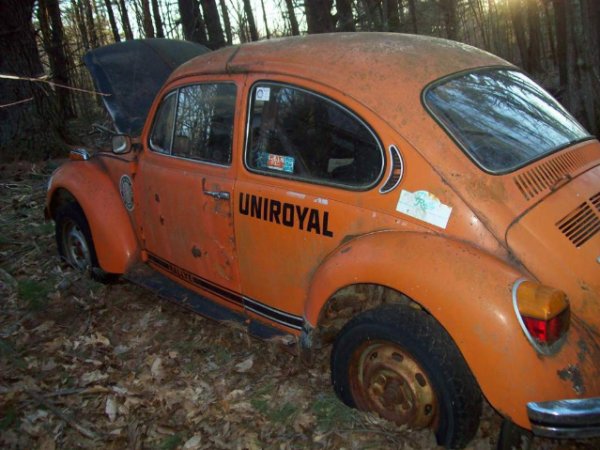Just A Car Guy: 1973 SCCA Rally bug! Scott got it after it had been ...