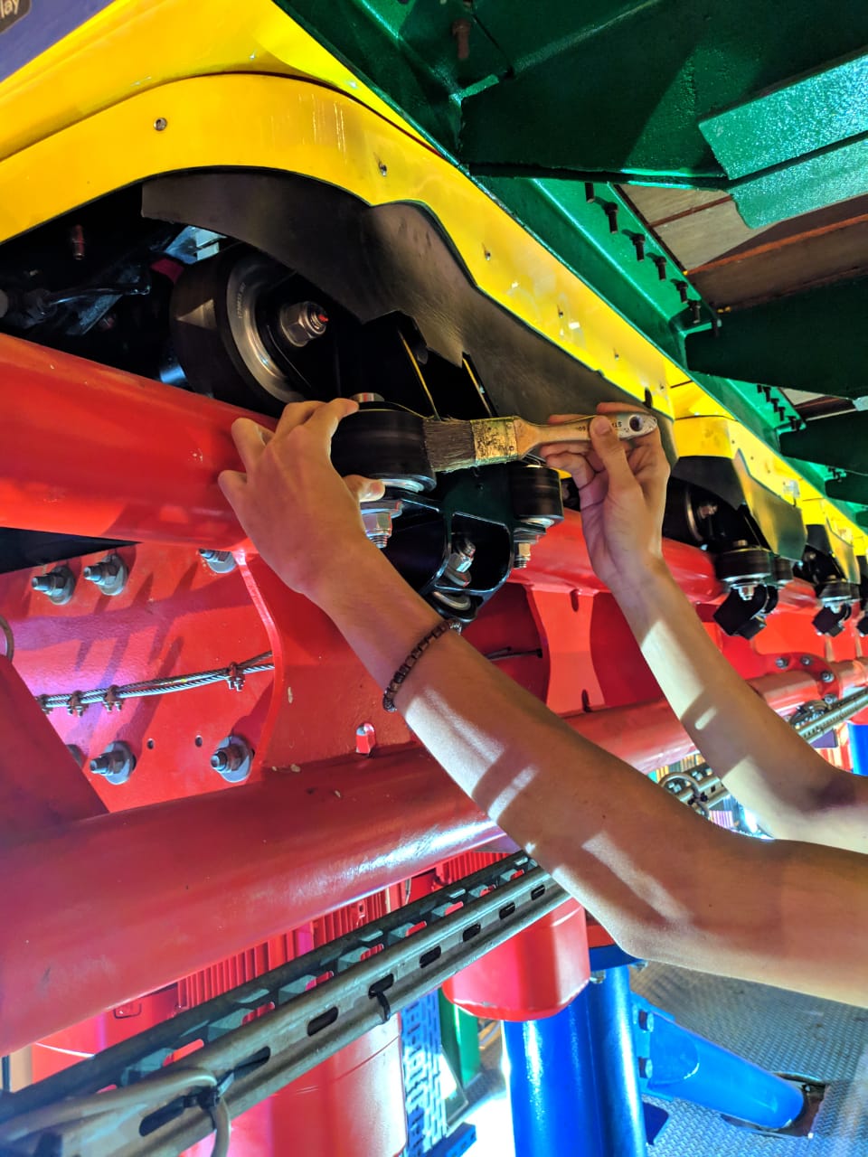 COASTER MAINTENANCE MINGGUAN ~ RIDE MAINTENANCE