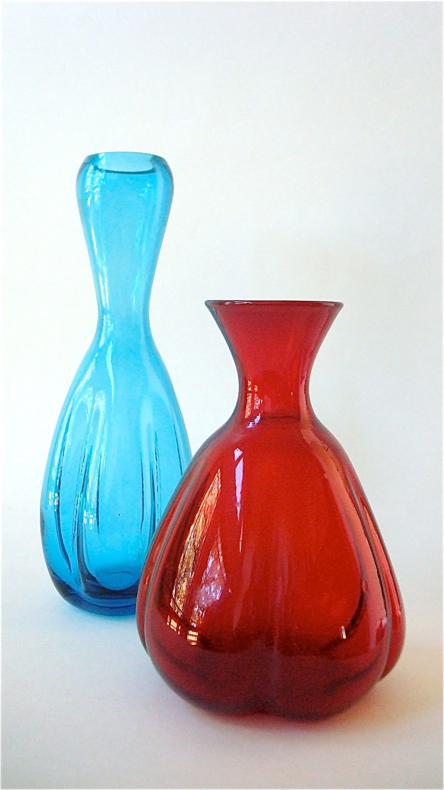 Heart of Glass - Blenko Glass: Melon Vases