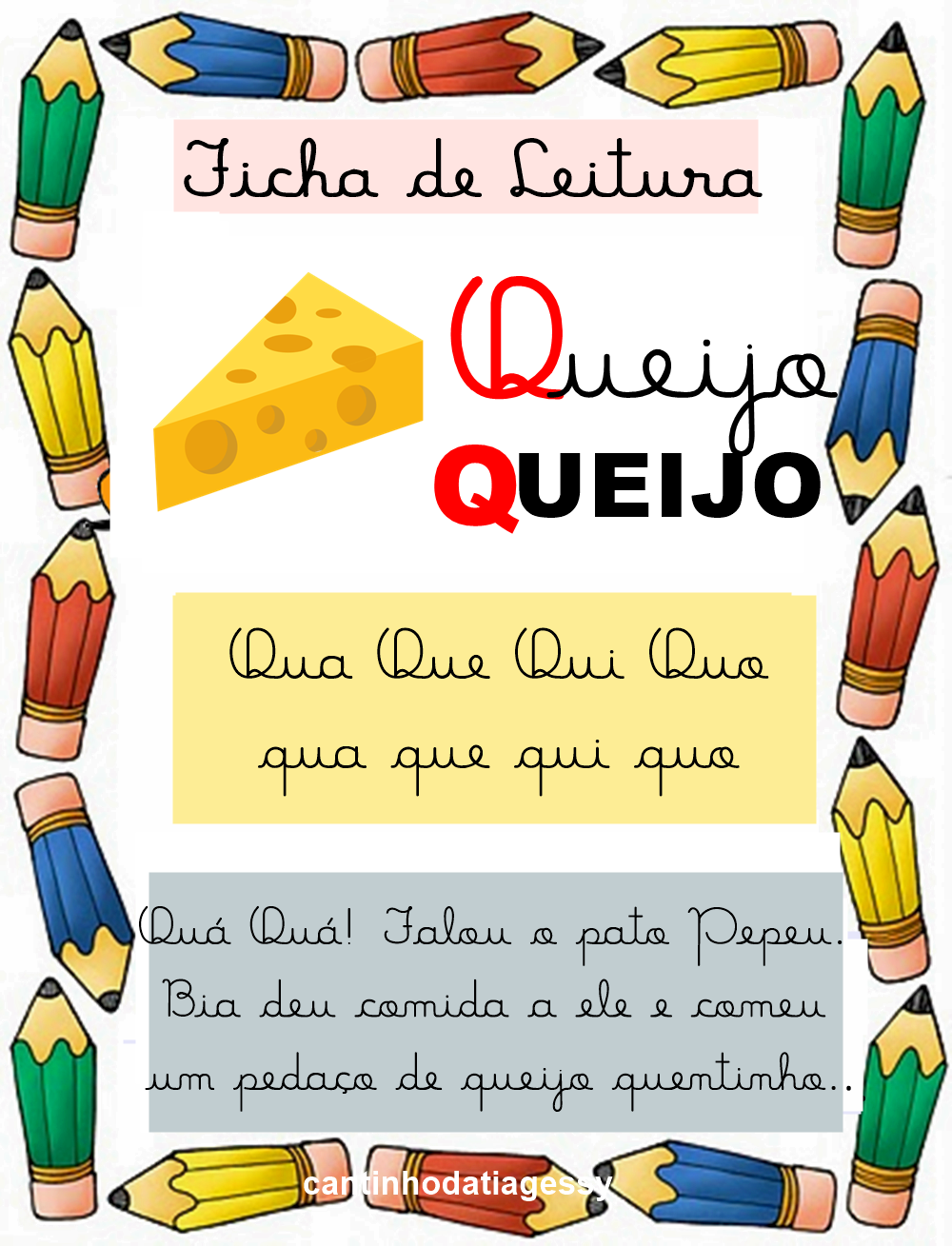 Fichas de leitura em letra cursiva para imprimir - COMPLETO(alfabetização) Fichas de leitura em letra cursiva para imprimir - COMPLETO(alfabetização)
