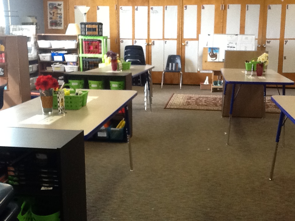 Eat Sleep and Breathe Teaching: Student Table Spaces