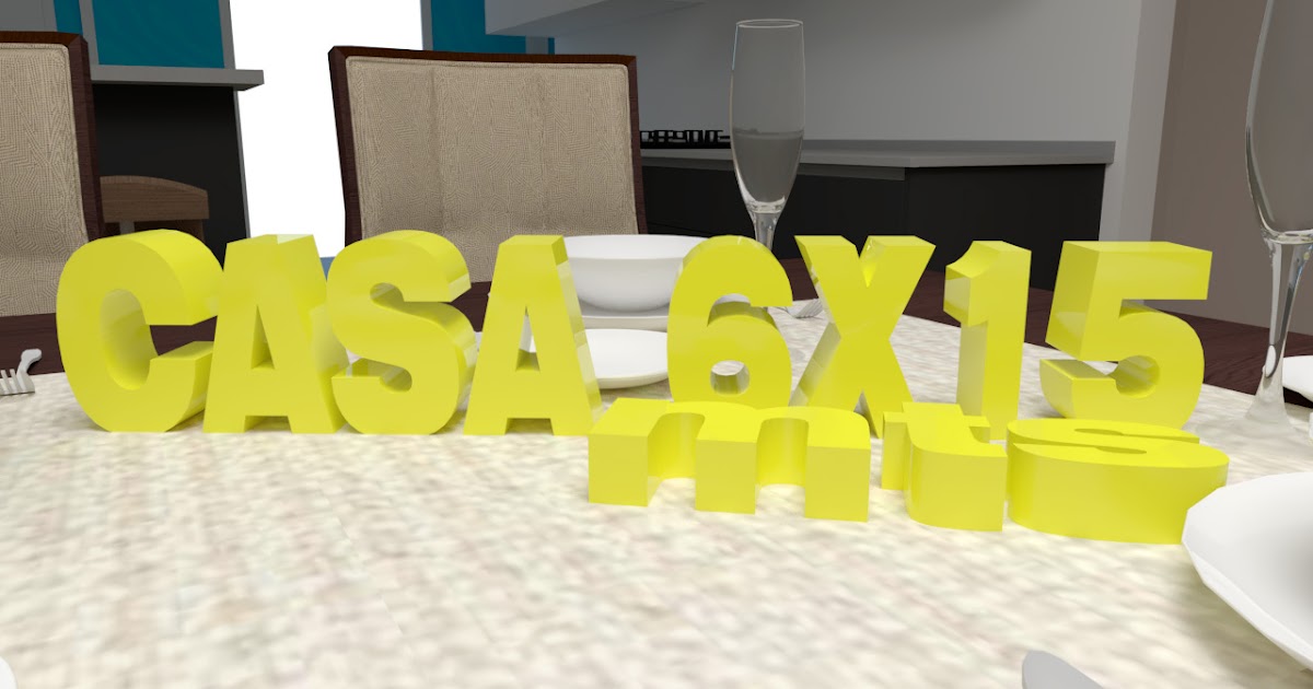 Plano de casa de 6x15 metros gratis