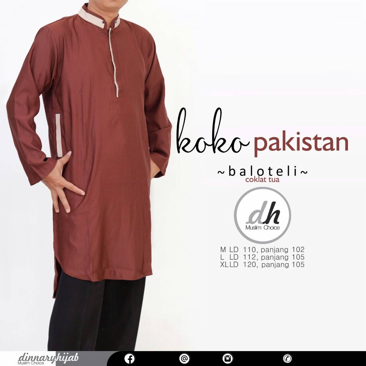 Dinnary Hijab | Produsen Busana Muslim: BAJU KOKO PAKISTAN