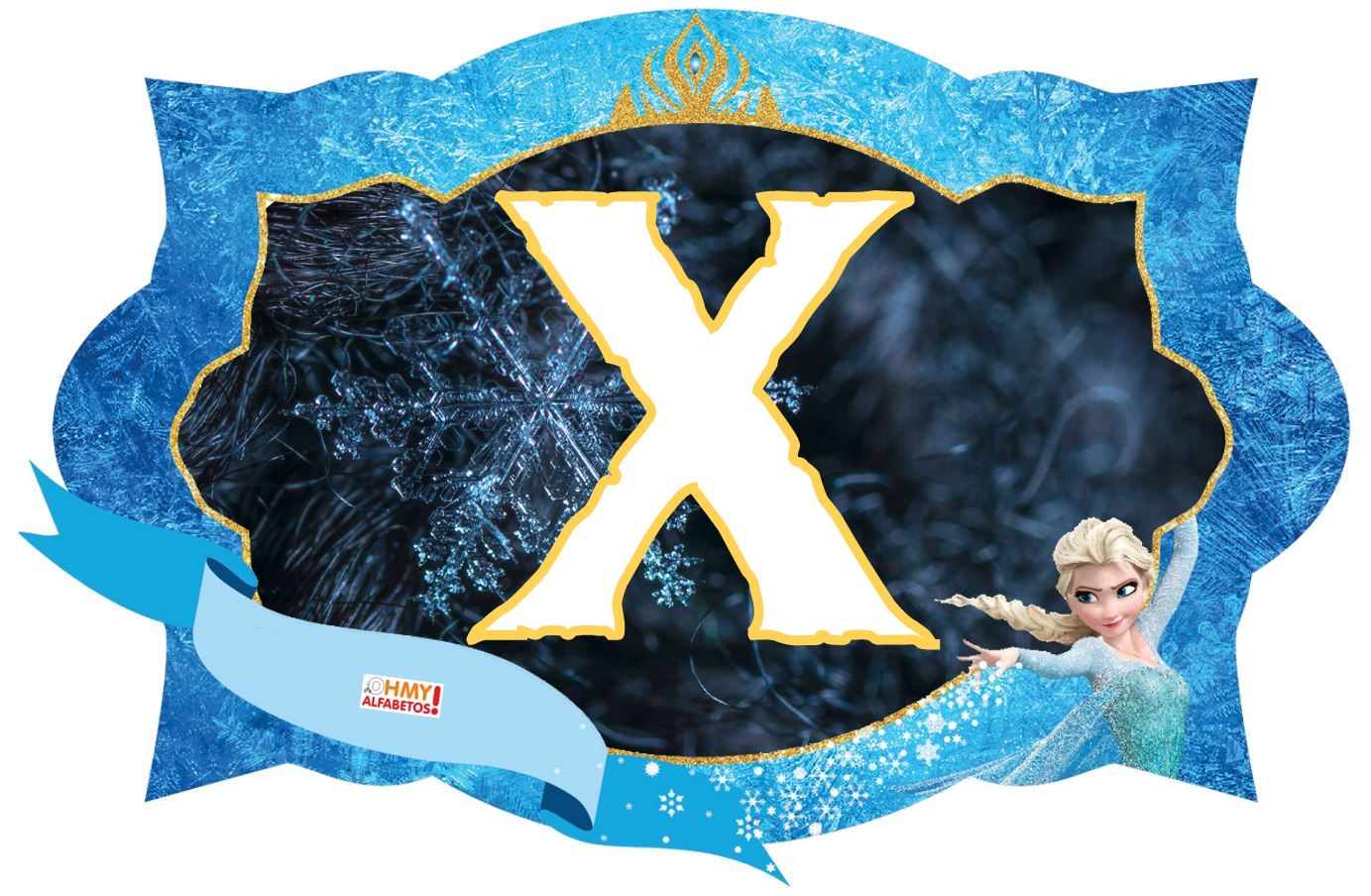 Abc Frozen. Frozen Letters. - Oh my Alfabetos!