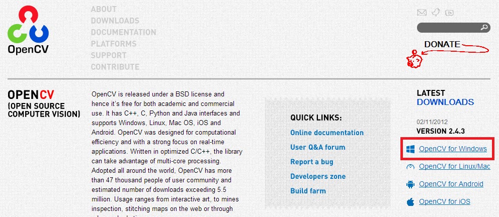自從膝蓋中了一箭: C++/CLI With OpenCV