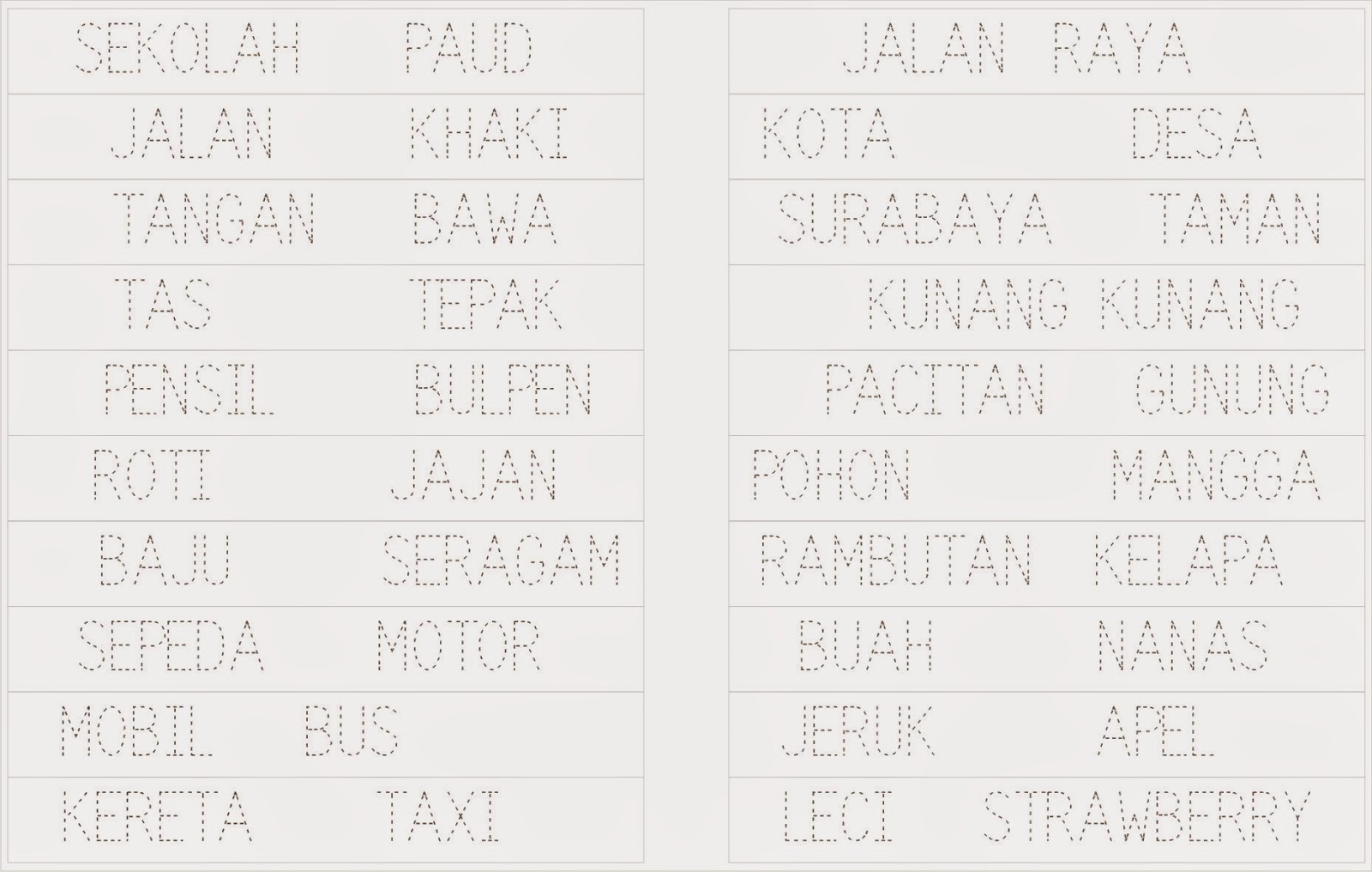 oritaspro: DOTTED LETTER, HURUF ATAU ANGKA BERBENTUK TITIK - TITIK