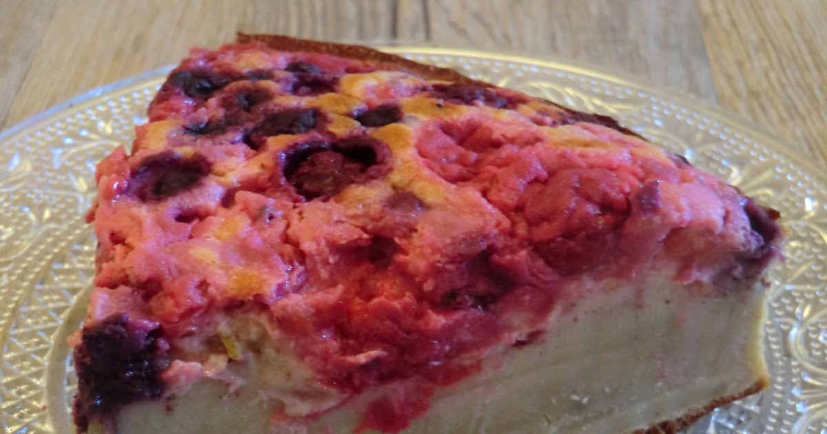 Clafoutis aux fruits rouges et aux farine de riz et farine de sarrasin ...