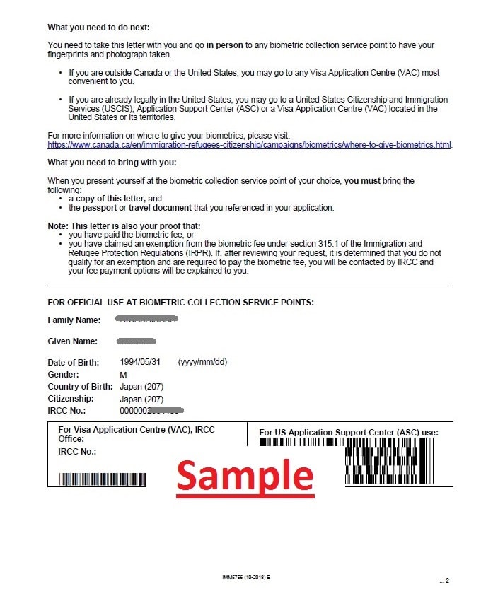 Hello! Mapleland: 加拿大簽證申請新規定: 需提供biometrics