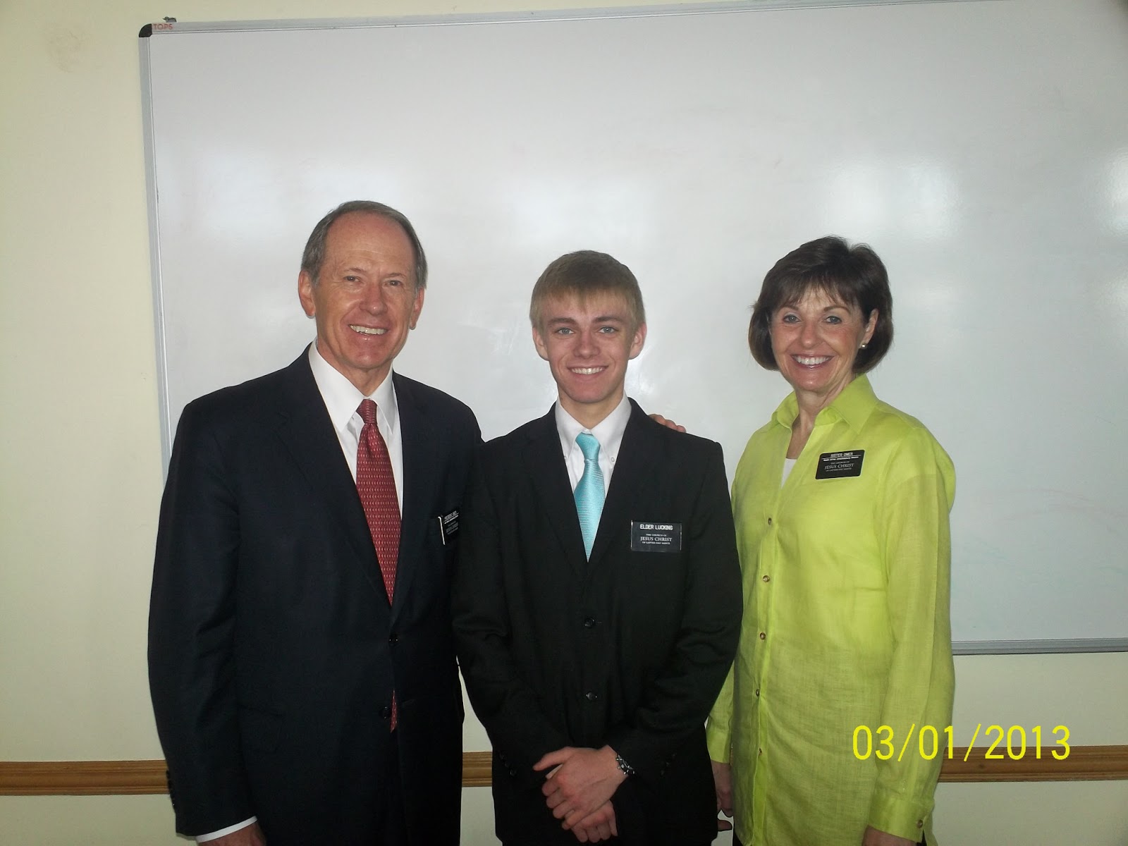 Johannesburg, South Africa Mission.