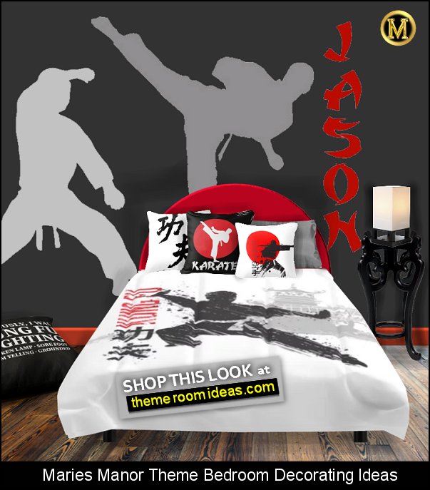 Decorating theme bedrooms - Maries Manor: martial arts bedroom ideas - Karate bedroom ideas ...