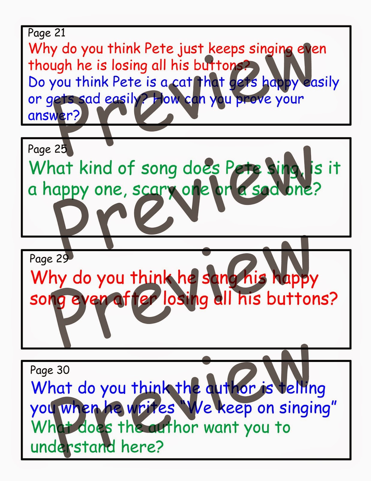 The Teaching Gal: Pete the Cat and his four groovy buttons The Teaching Gal: Pete the Cat and his four groovy buttons