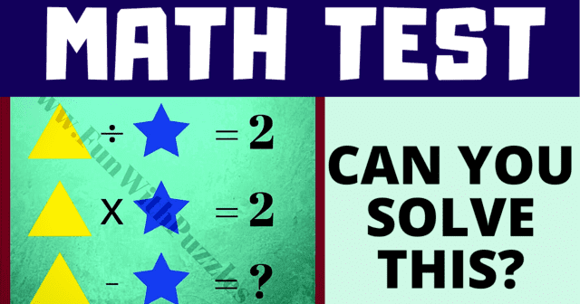 Picture Equations Puzzles with Answers