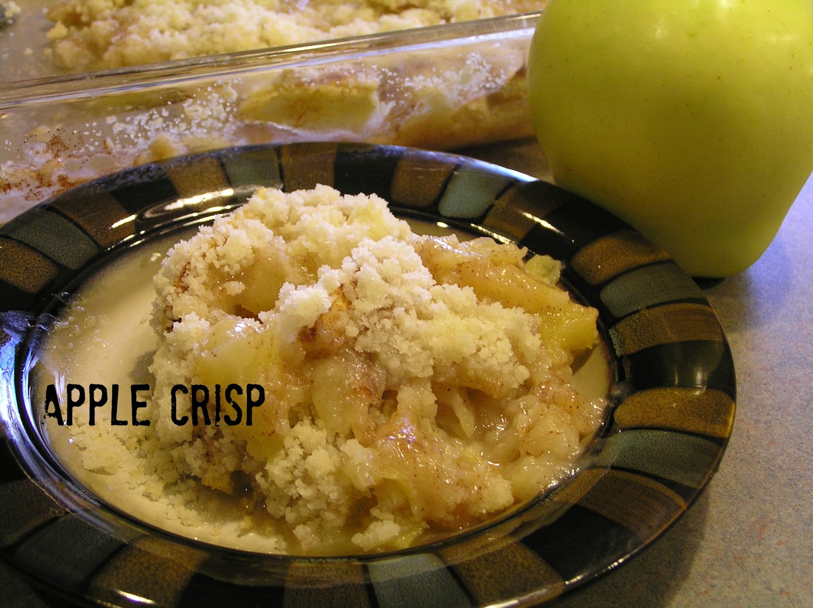 All The Pieces of Me: Delicious Apple Crisp