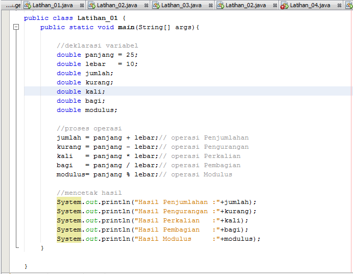 Bahasa Pemrograman 1: Java, NetBeans dan Setting Path